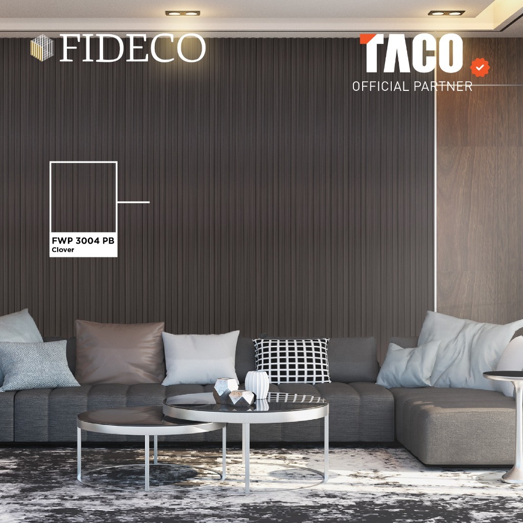 Jual TACO WPC Deco Panel Big Grooves – WP 3004 PB Woodgrain Clover ...