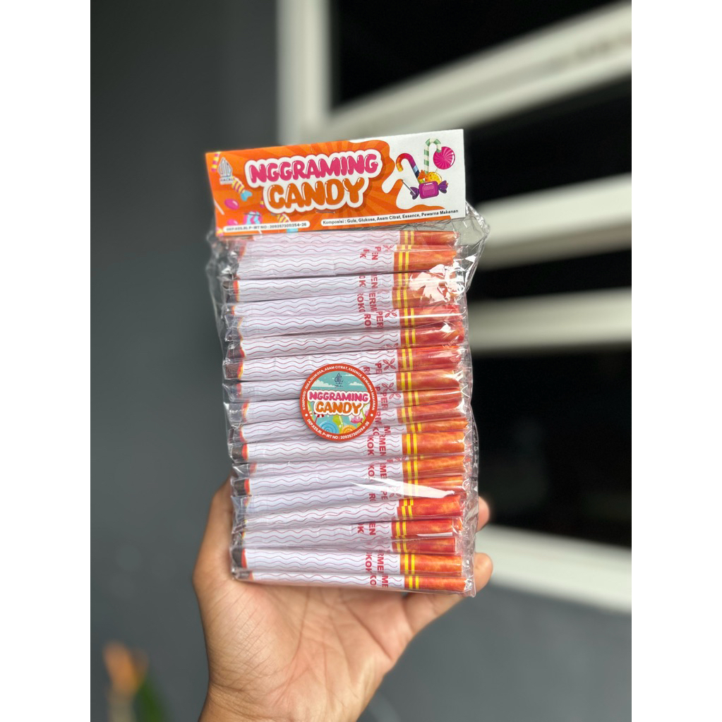 Jual PERMEN ROKOK JADUL ISI 100 pcs HARGA GROSIR NGGRAMING CANDY ...