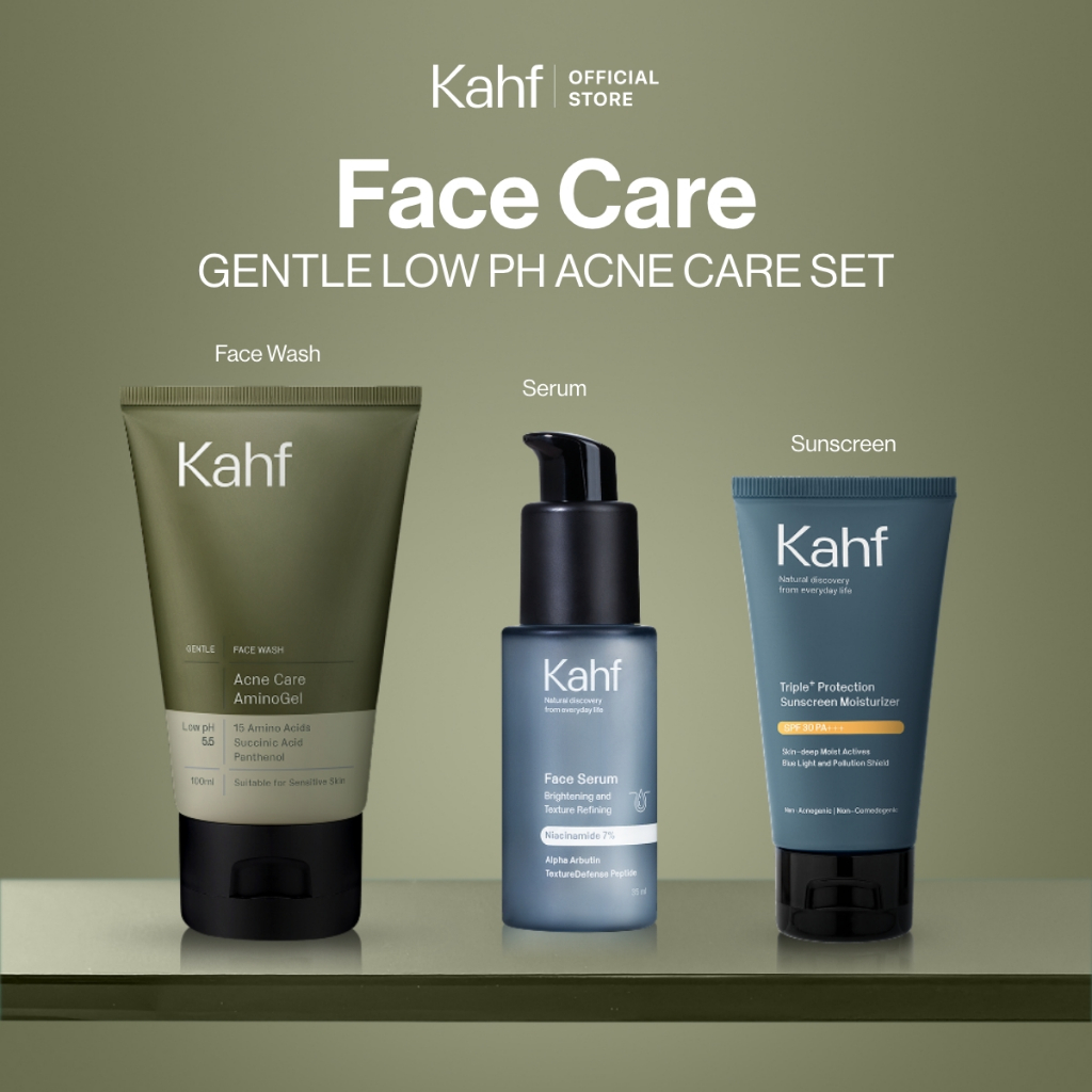 Jual [KAHF X LABORE - Paket Skincare Daily Pasangan] Kahf Paket Face ...