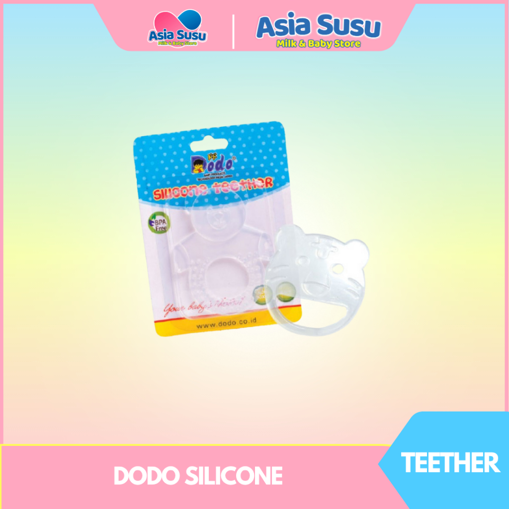 Jual Dodo Silicone teether / gigitan bayi silikon | Shopee Indonesia