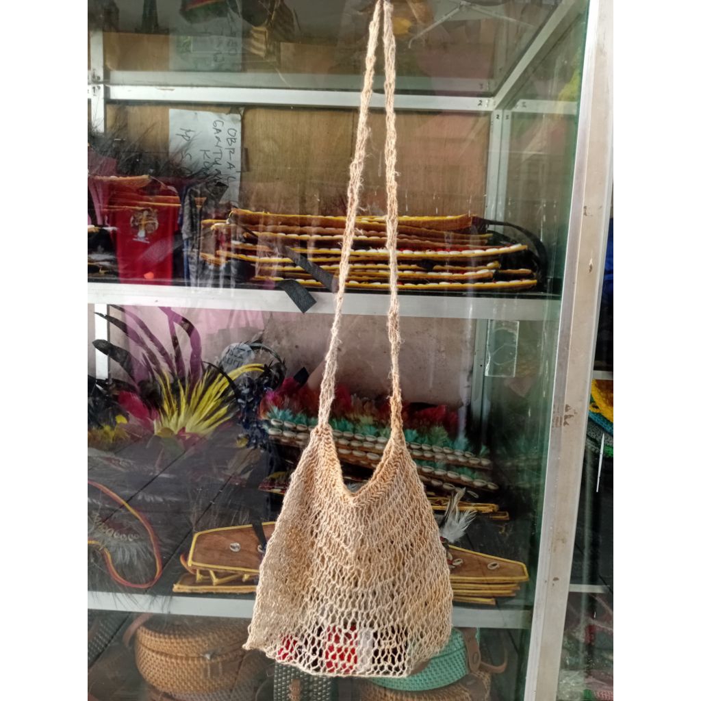 Jual tas noken Papua asli/ oleh oleh khas papua | Shopee Indonesia