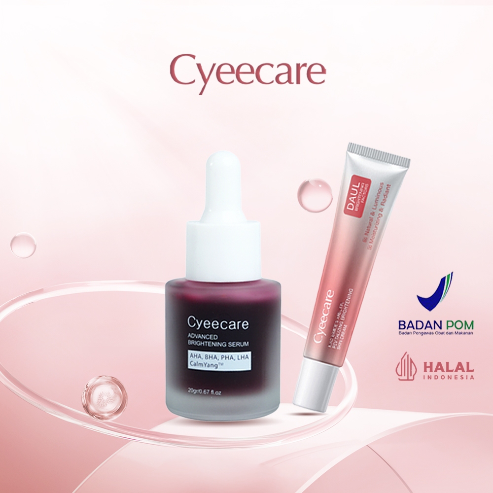 Jual Cyeecare Tone-Up Cream 30g + Niacinamide Peeling Solution Serum ...