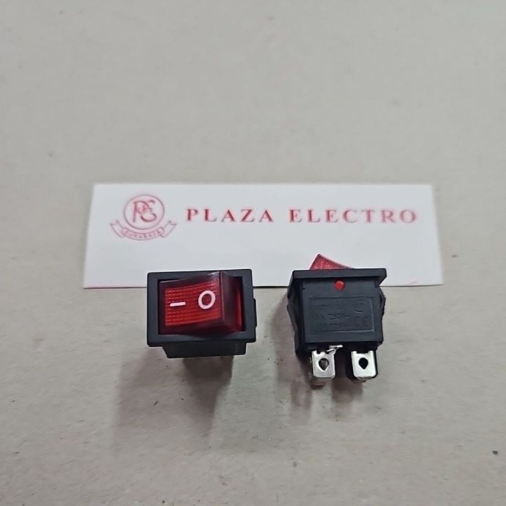 Jual SWITCH SAKLAR ON OFF KARAOKE + LAMPU 15x20mm ROCKER SWITCH 4 PIN ...