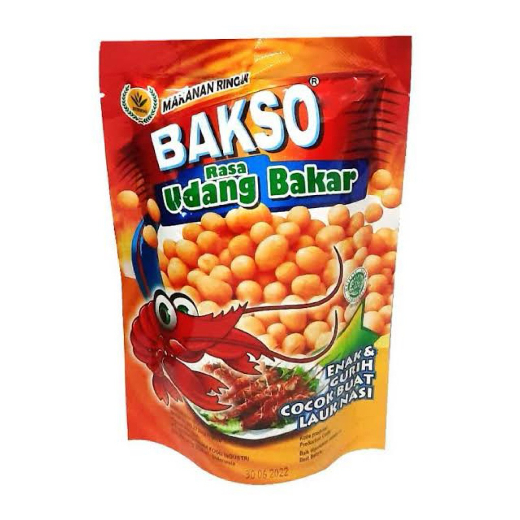 Jual SNACK BAKSO RASA UDANG BAKAR RUSINDO [1 BUNGKUS @30G] | ENAK DAN ...
