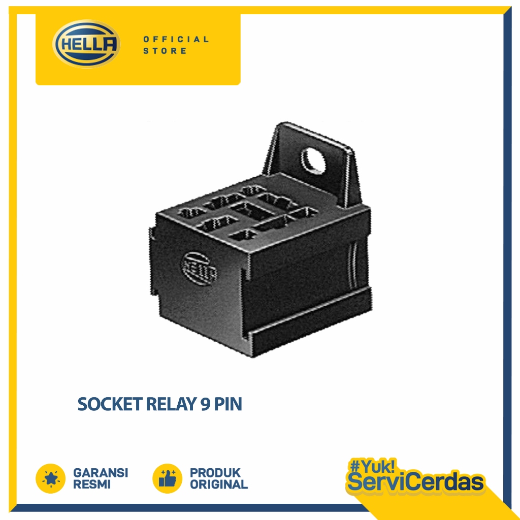 Jual Soket Relay Hella 9 Pin - Rumah Relay | Shopee Indonesia