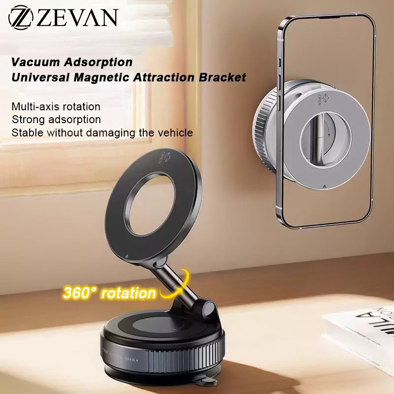 Jual Zevan 2025 Baru Cangkir Hisap Vakum Mobil Braket Hisap Magnetik ...