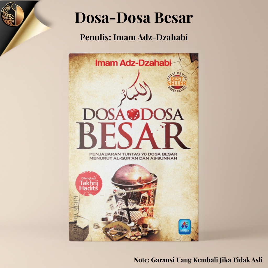 Jual Dosa-Dosa Besar - Al-Kabair Al Kabair Penulis Imam Adz-Dzhabi ...