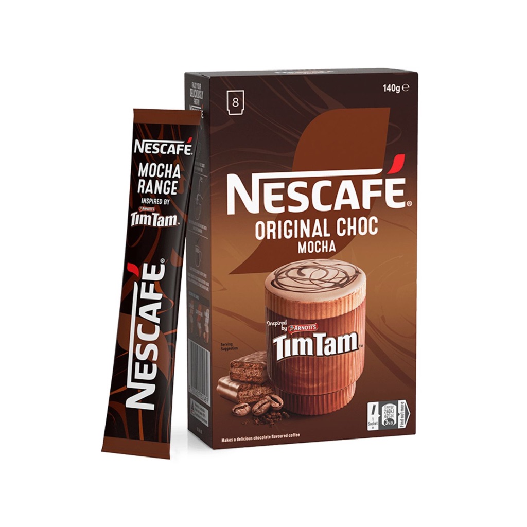 Jual Nescafe Original Choc Mocha X Timtam (1 Sachet, READY INDO ...