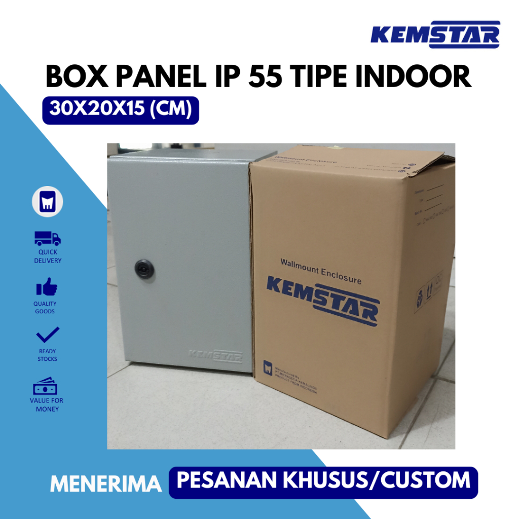 Jual TB 3020/15 Box Panel Listrik 3020 / 30x20x15 (cm) 300x200x150 (mm ...