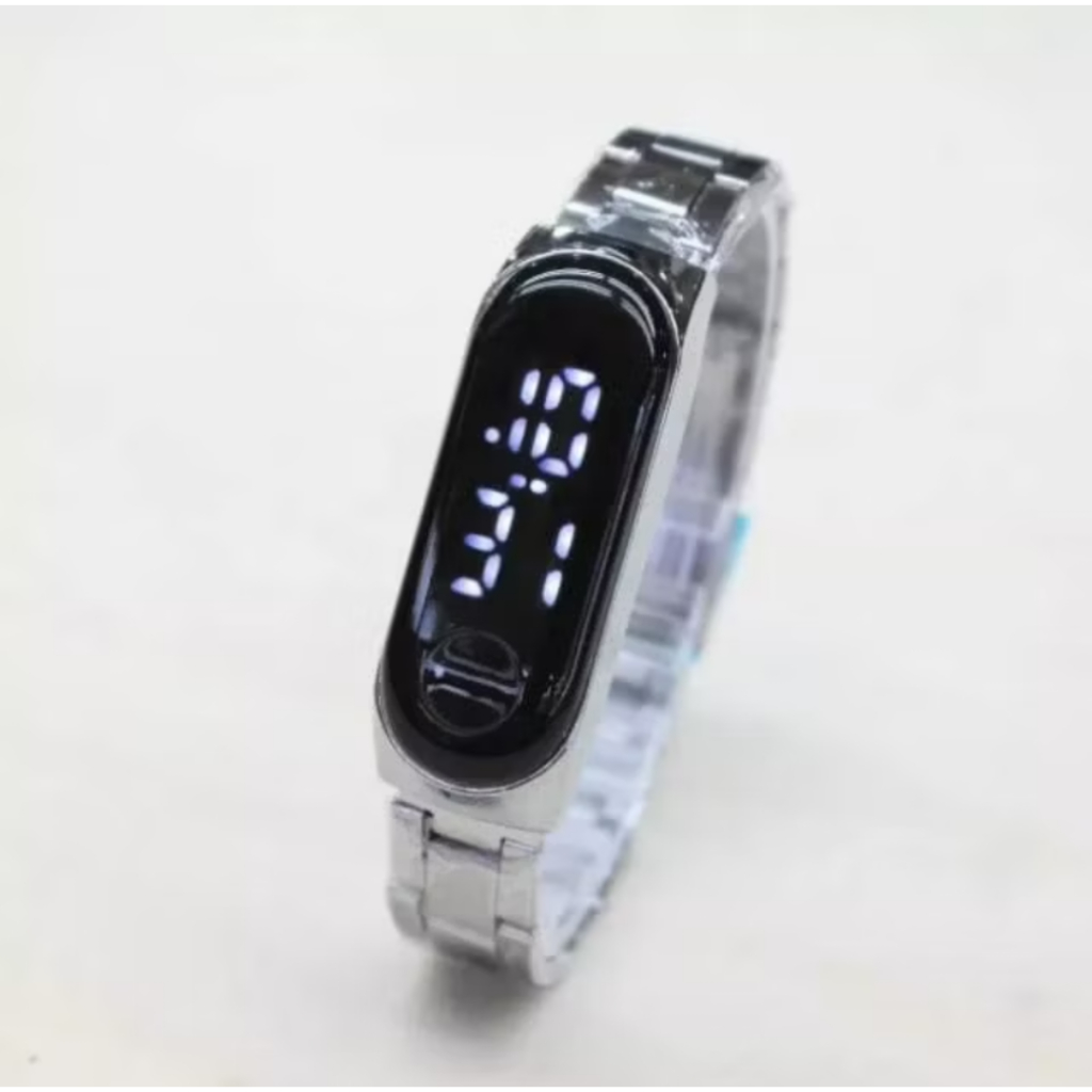 Jual Jam Tangan Digital Model Gelang StainLess Steel | Shopee Indonesia