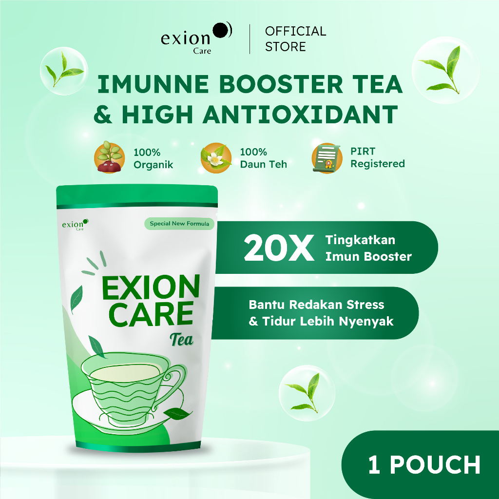 Jual Exioncare Tea Green Series 1 Pouch - Isi 20 Tea Bag | | Teh Detox ...