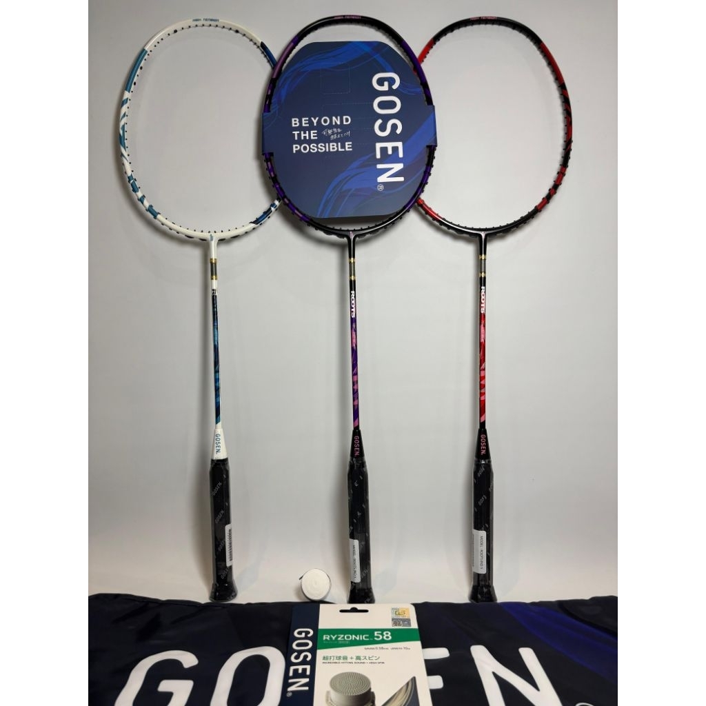 Jual RAKET GOSEN ROOTS XUAN FENG FREE SENAR,GRIP,TAS DAN KAOS ORIGINAL ...