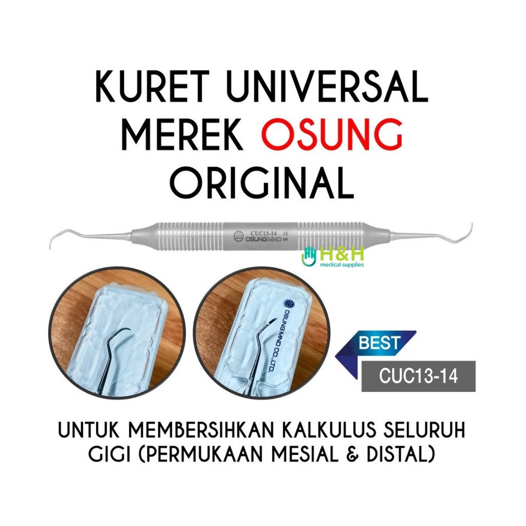 Jual Kuret Universal Osung / Kuret Dental Universal Merek Osung ...