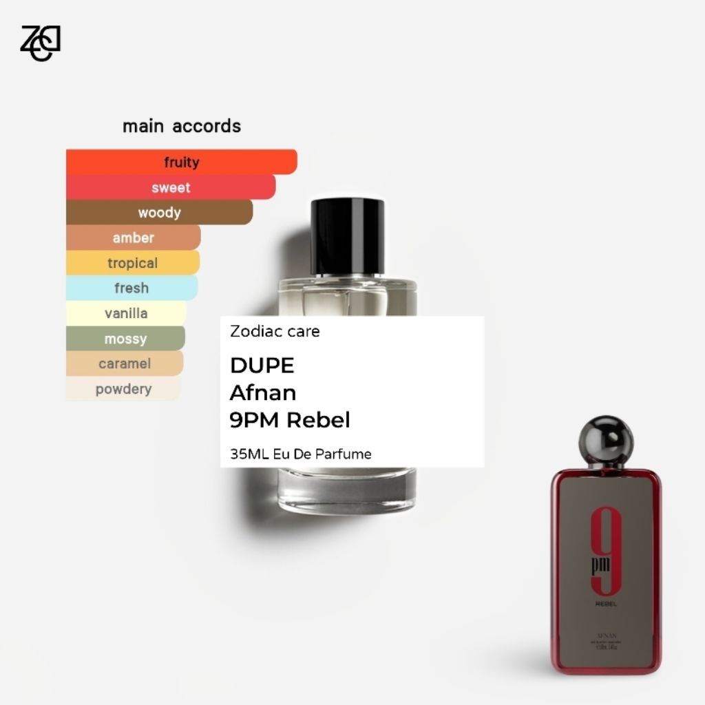 Jual Parfum Dupe 9 PM Rebel Parfum Unisex | Shopee Indonesia
