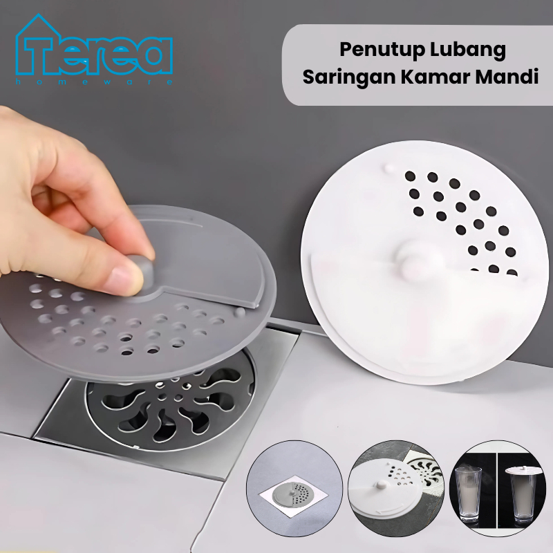 Jual TEREA Penutup Lubang Saringan Kamar Mandi│Floor Drain Silikon ...