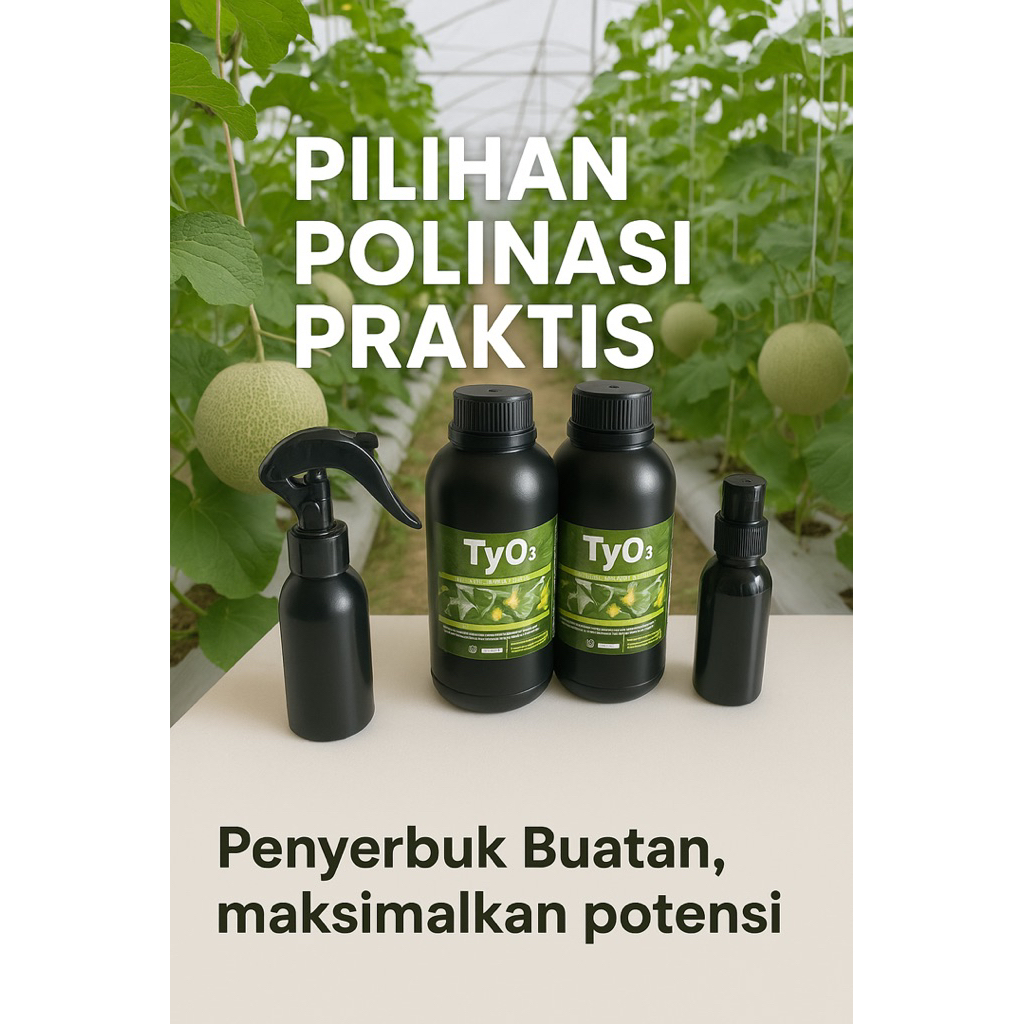Jual TYO3 Serum Polinasi Melon GRATIS BOTOL SEMPROT 100ml | Shopee ...