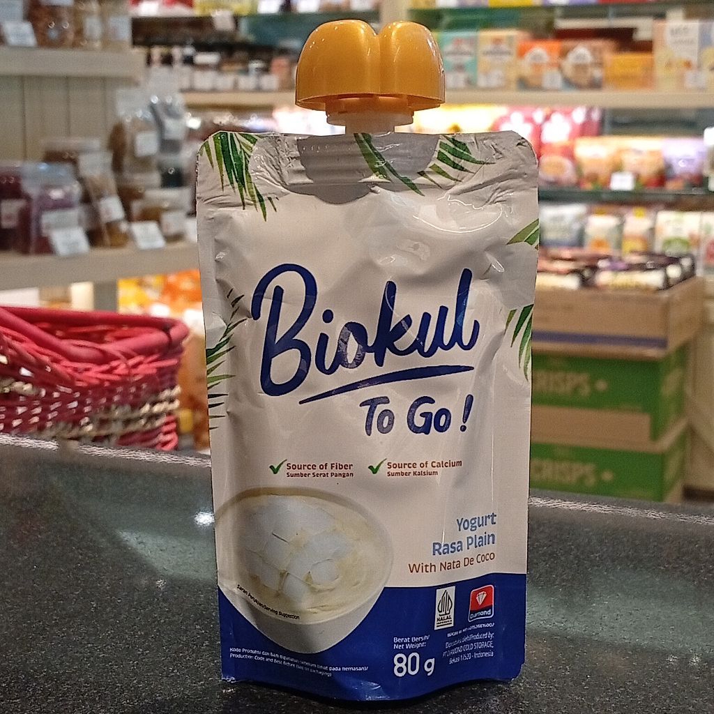 Jual Yogurt Plain with Nata De Coco by Biokul 80gr | Shopee Indonesia