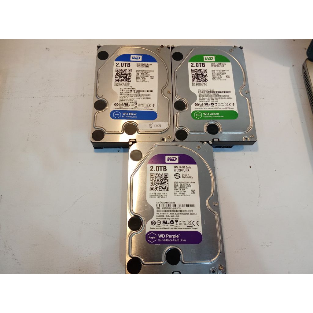 Jual Harddisk PC SATA 2TB 3.5inch Second Harga Murah | Shopee Indonesia
