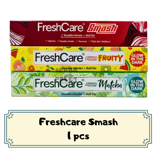 Jual Freshcare / Fresh Care Smash Double Inhaler dan Roll On 1 Pcs ...