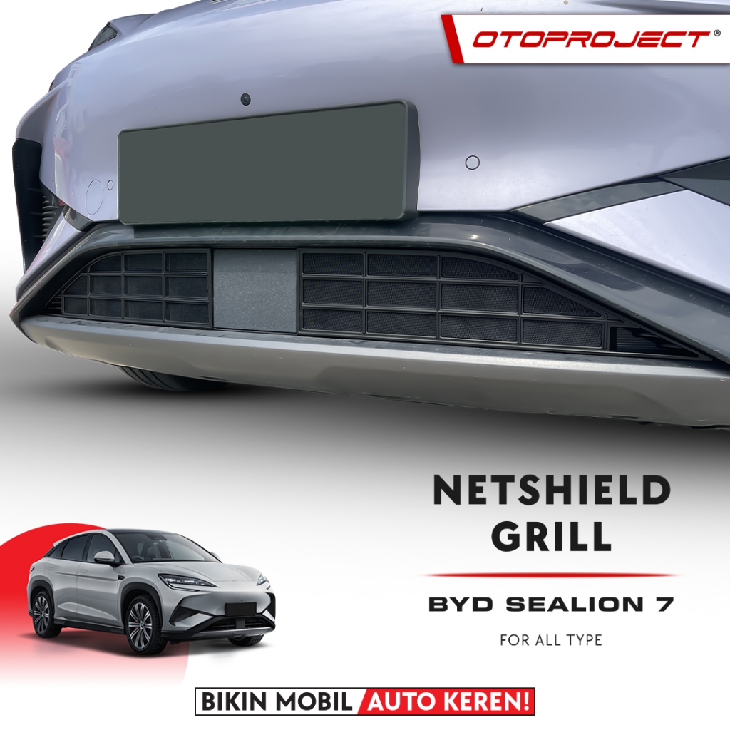 Jual Otoproject - NETSHIELD GRILL BYD SEALION 7/Grill Depan Mobil BYD ...