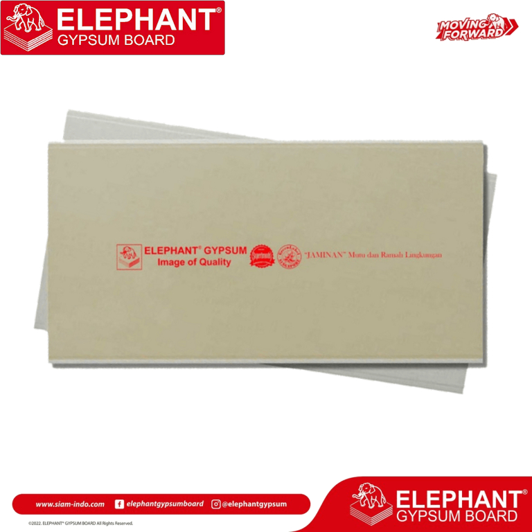 Jual PAPAN GYPSUM ELEPHANT 9mm / Gypsum Board Elephant | Shopee Indonesia