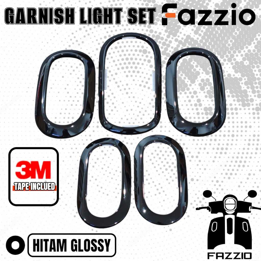 Jual YAMAHA FAZZIO GARNISH LIGHT COVER LIST LAMPU FAZZIO SET / GARNISH ...