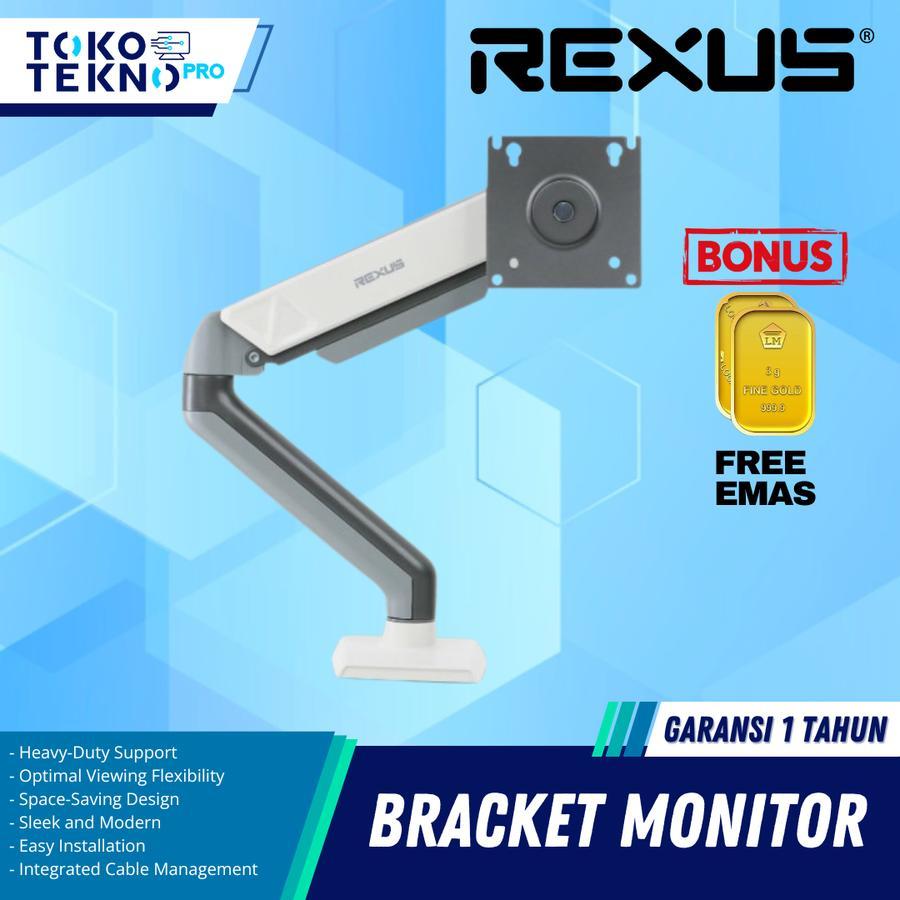 Jual Rexus DBM01 / DBM-01 / DBM02 / DBM-02 Bracket Monitor Arm Stand ...