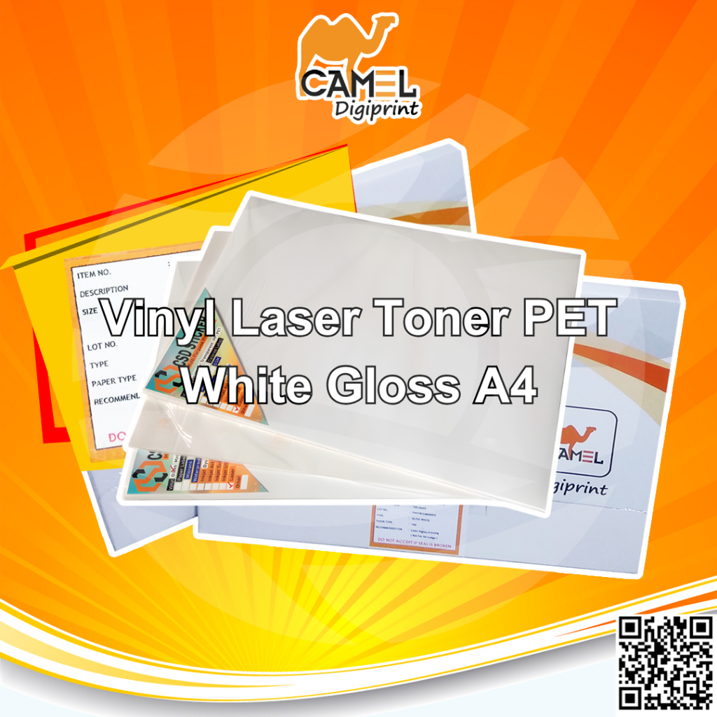 Jual Camel Digiprint Sticker Vinyl Laser A4 White Gloss / Matte Matt ...