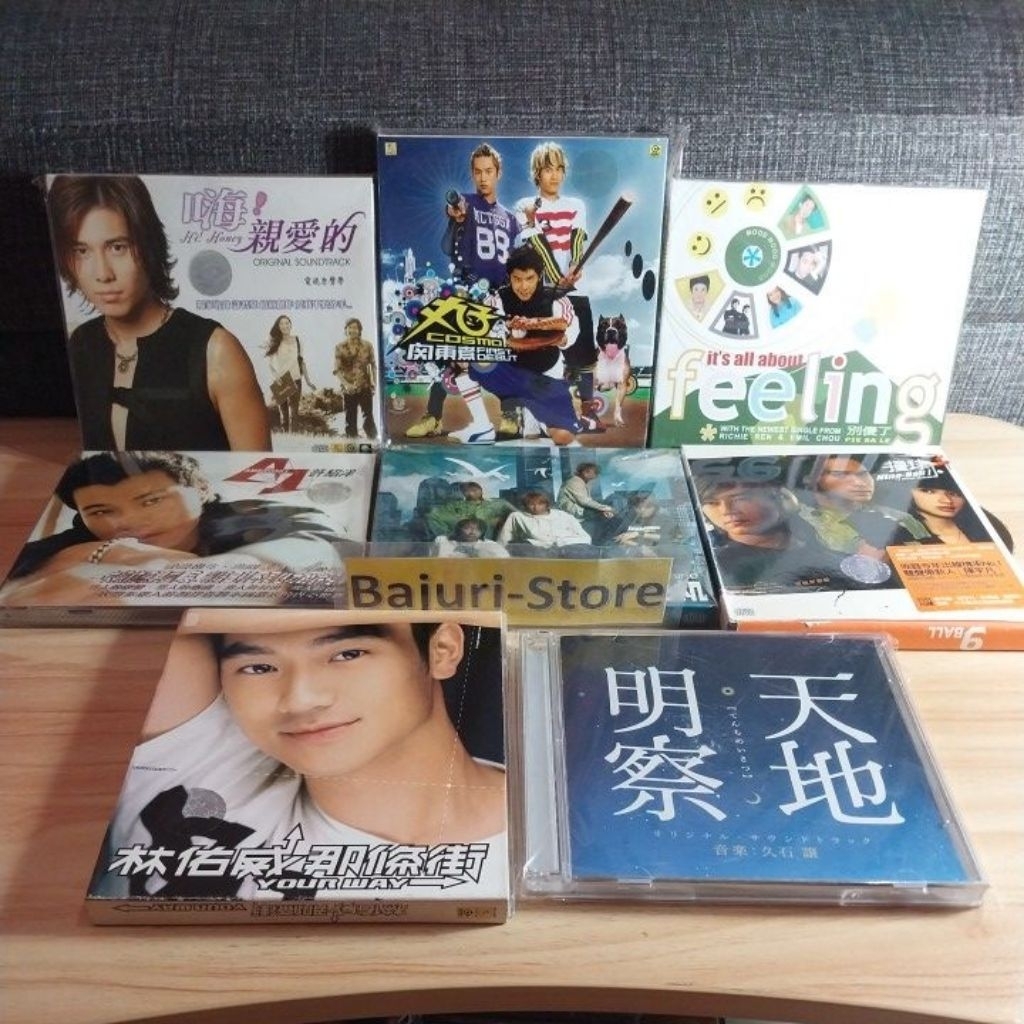 Jual CD Mandarin/Second/Bekas/Disc Mulus/No : Angela Chang,Jolin Tsai ...