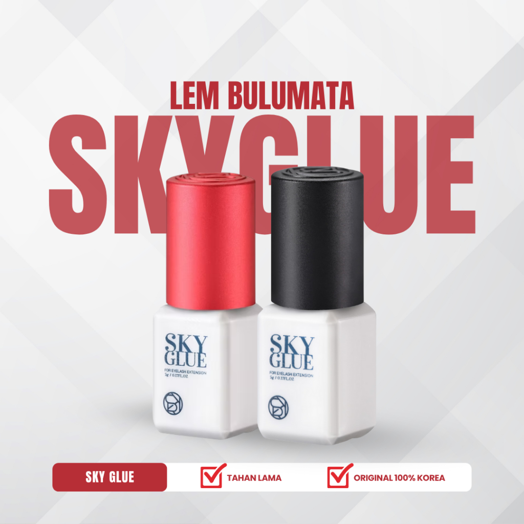 Jual SKY GLUE LEM BULUMATA KOREA / SM Glue Eyelash Extension Glue Lem ...