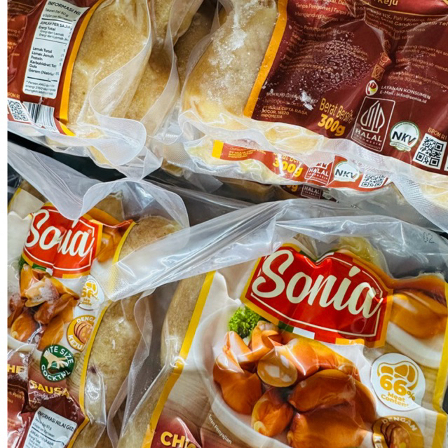 Jual Sonia Chicken Cheese Sausage 300gr | Shopee Indonesia