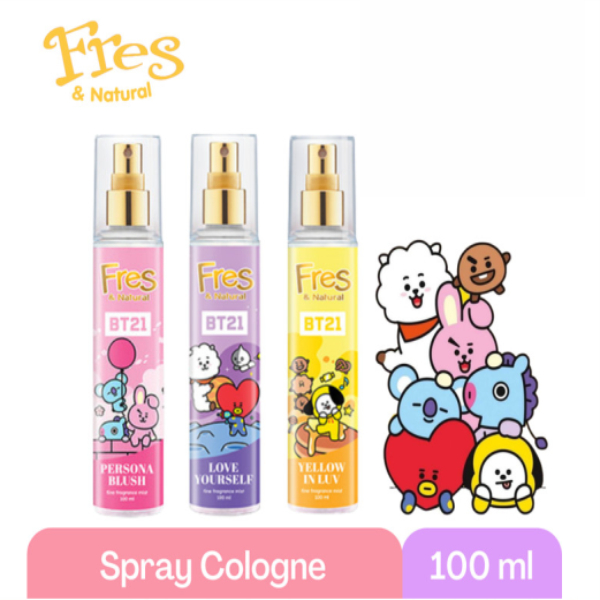 Jual FRESH & NATURAL BT21 FINE FRAGRANCE MIST 100ML | Shopee Indonesia