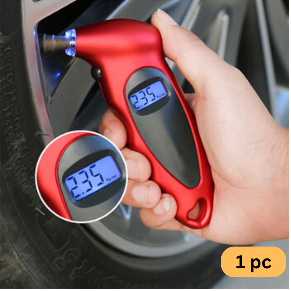 Jual DP8 Alat Ukur Tekanan Angin Ban Mobil Model Digital Pengukur ...