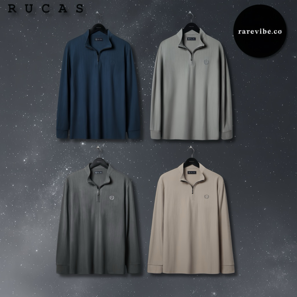 Jual [FREE PAPERBAG] 100% ORIGINAL RUCAS Tailor "Textured Long Sleeve ...