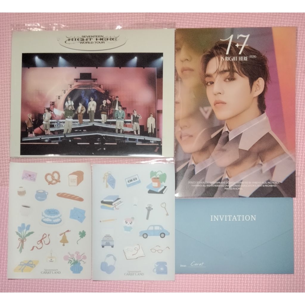 Jual SEVENTEEN OFFICIAL POB digicode 17 right here, PB deluxe scoups ...