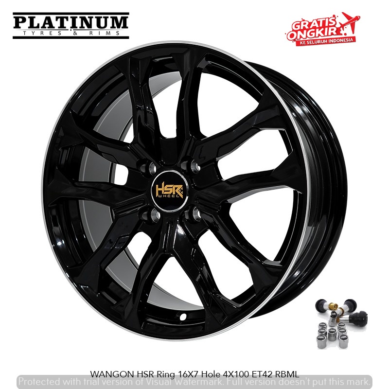 Jual VELG RACING RING 16 COCOK BUAT BRIO CITY AGYA YARIS AYLA HSR ...