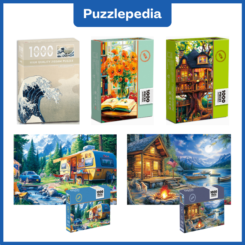 Jual Jigsaw Puzzle Mini 1000 Pcs Tebal - Cocok untuk Kado, Hobi ...