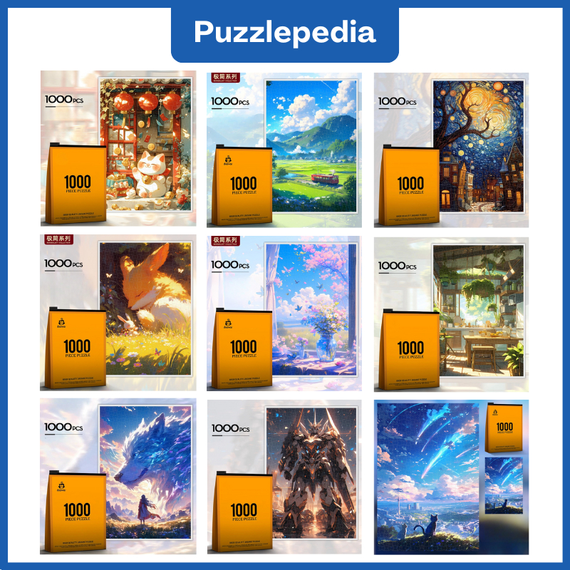 Jual Puzzle 1000 Pcs Tebal Dewasa - Pilih Gambar | Ukuran 50x75cm | Kado Unik & Dekorasi ...