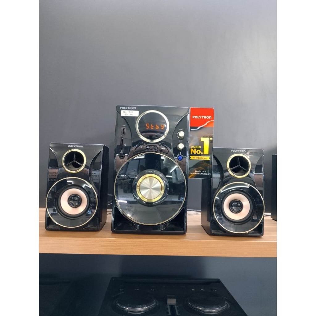 Jual POLYTRON Multimedia Speaker PMA 9310 /BG Bluetooth USB Aux ...