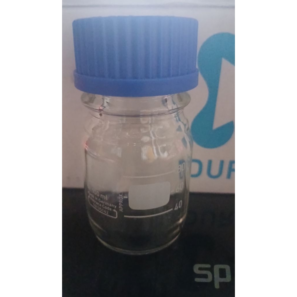 Jual Botol laboratorium / botol sampel tahan panas 100 ml merk DURAN ...