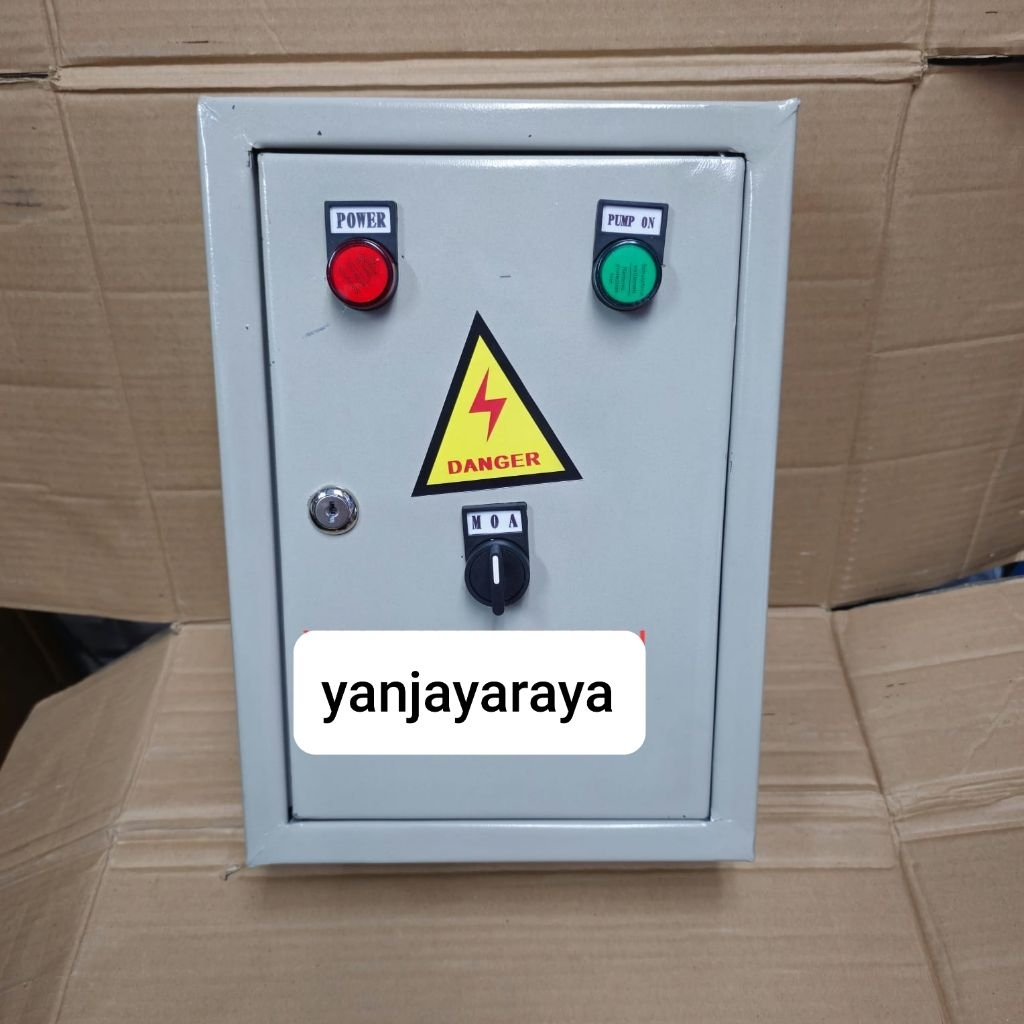 Jual panel pompa otomatis 1 tanki/panel otomatis wlc omron 61FGAP ...