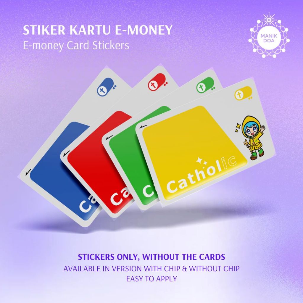 Jual Skincard Stiker Kartu E-money/Flazz LUCE AND FRIENDS | Debit ...