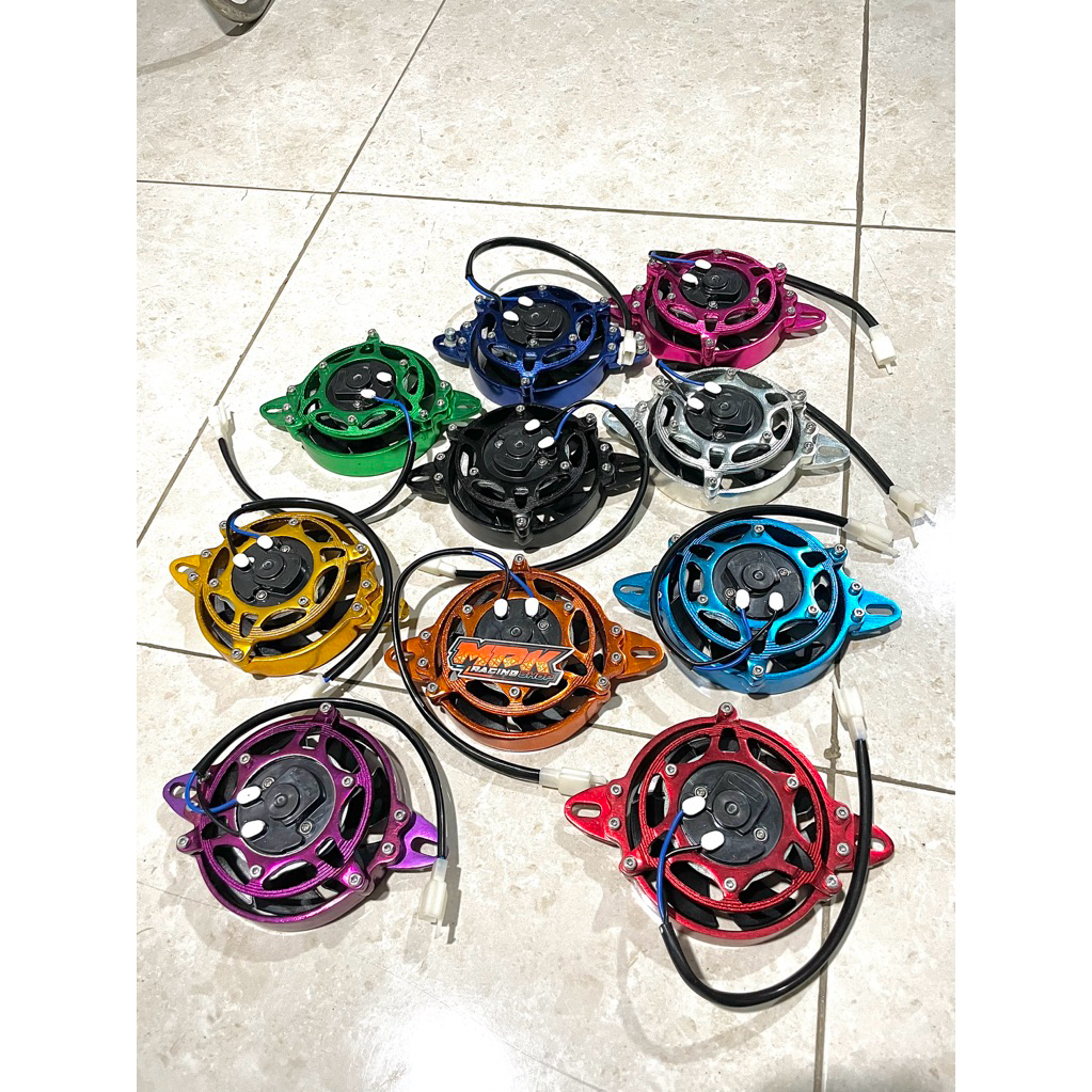 Jual EXTRA FAN RADIATOR KIPAS PENDINGIN CNC 10 VARIAN WARNA UNIVERSAL ...