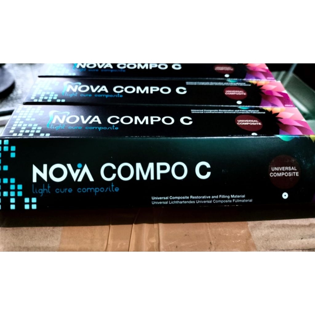 Jual RESIN COMPOSITE NOVA COMPO C 4gr Nano Hybrid IMICRYL | Shopee ...