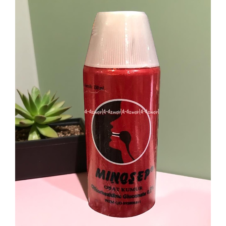 Jual Minosep 150ml Obat Kumur Kumur Merah Chlorhexidine Gluconate Mino ...