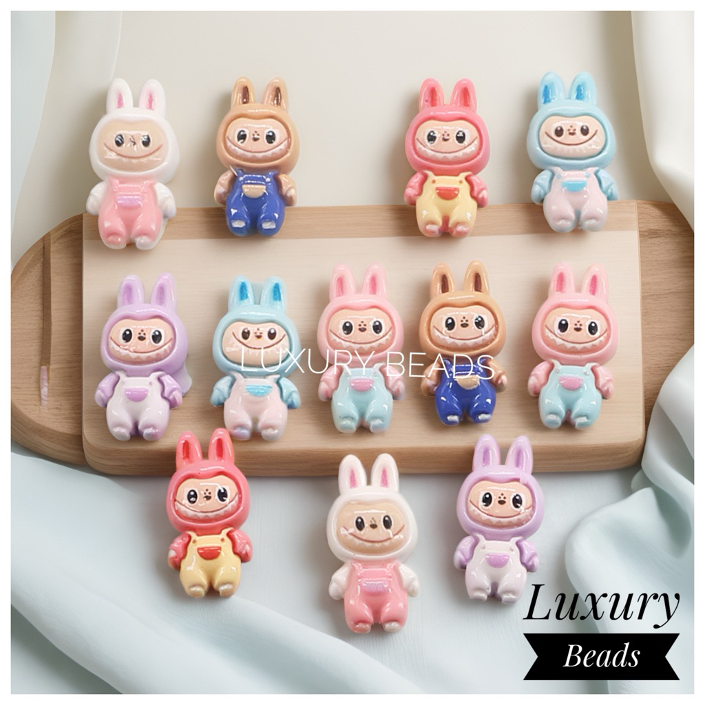 Jual Resin Clay Labubu GID Labubu Viral (10pcs) | Shopee Indonesia