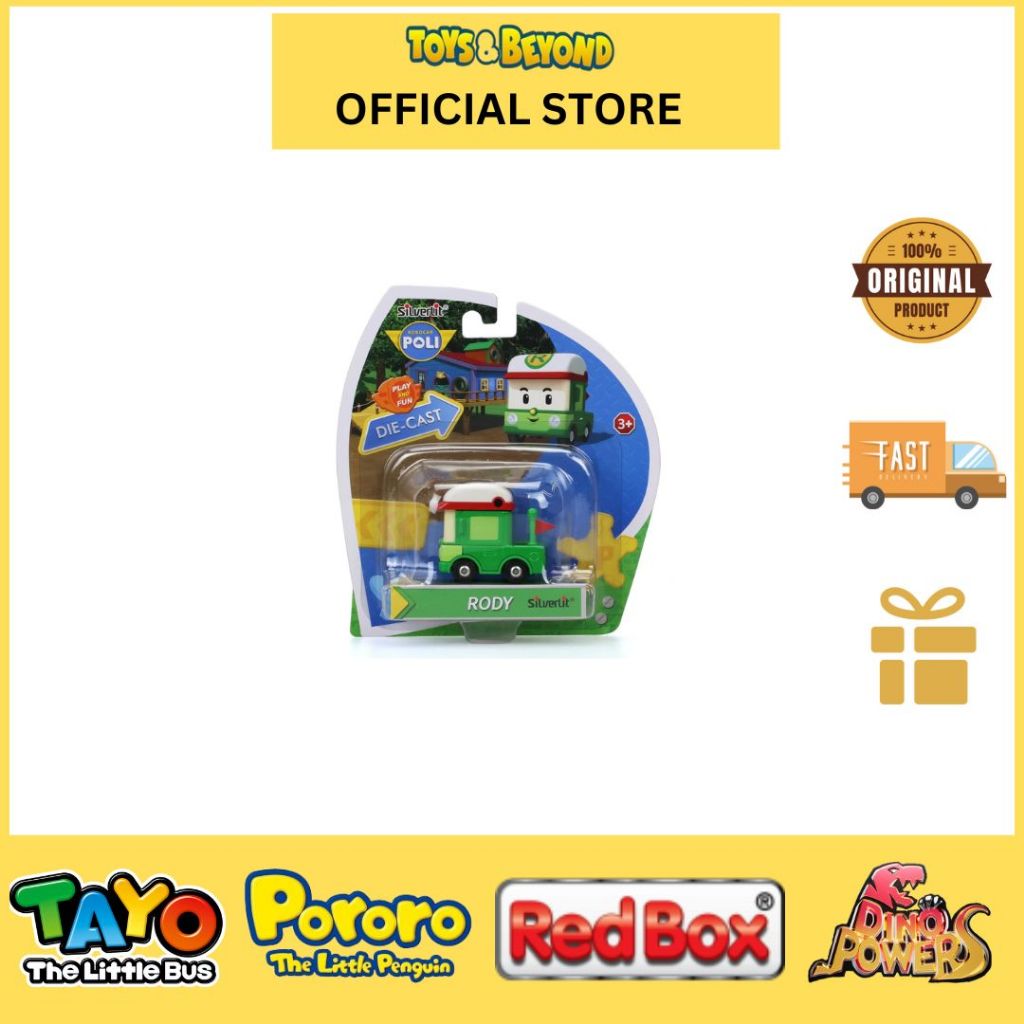 Jual Toys And Beyond Mainan Silverlit Robocar Poli Rody 83255 Mainan ...