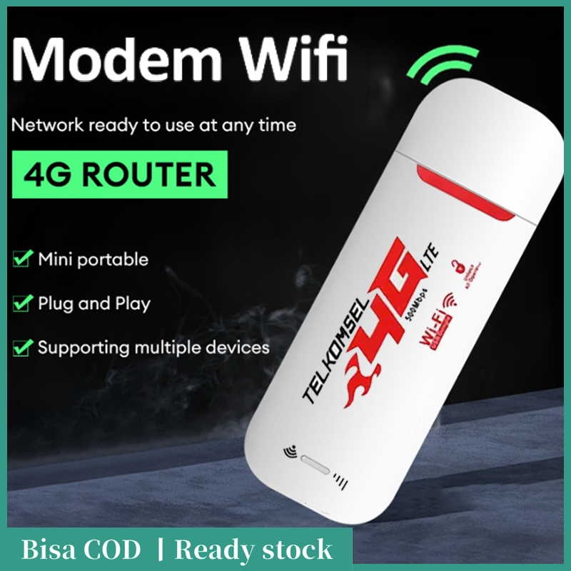 Jual Modem Wifi Mifi 4G LTE Modem USB 500mbps Unlock /Modem Usb 4G TELKOMSEL 500Mbps Wifi Mifi ...