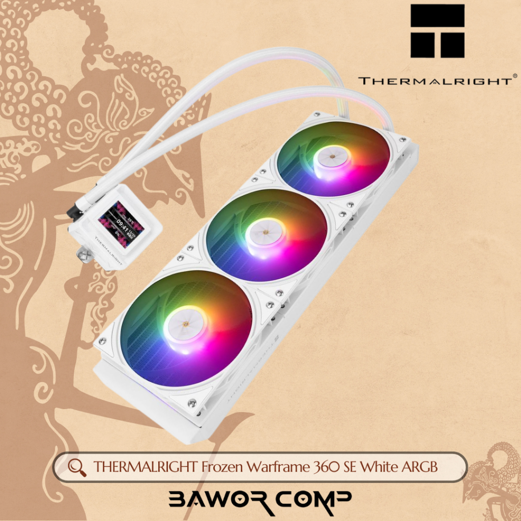 Jual THERMALRIGHT Frozen Warframe 360 SE White ARGB | Aio Liquid Water ...