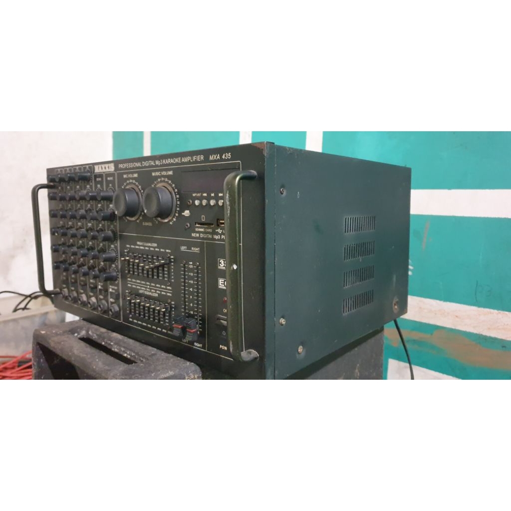 Jual Power Mixer 6 Channel lubang mic, full Equalizer & pengaturan per channel | Shopee Indonesia